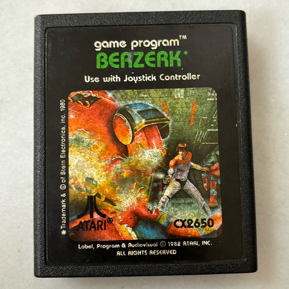 atari | Video Games & Consoles | Berzerk Atari 260 982 | Poshmark